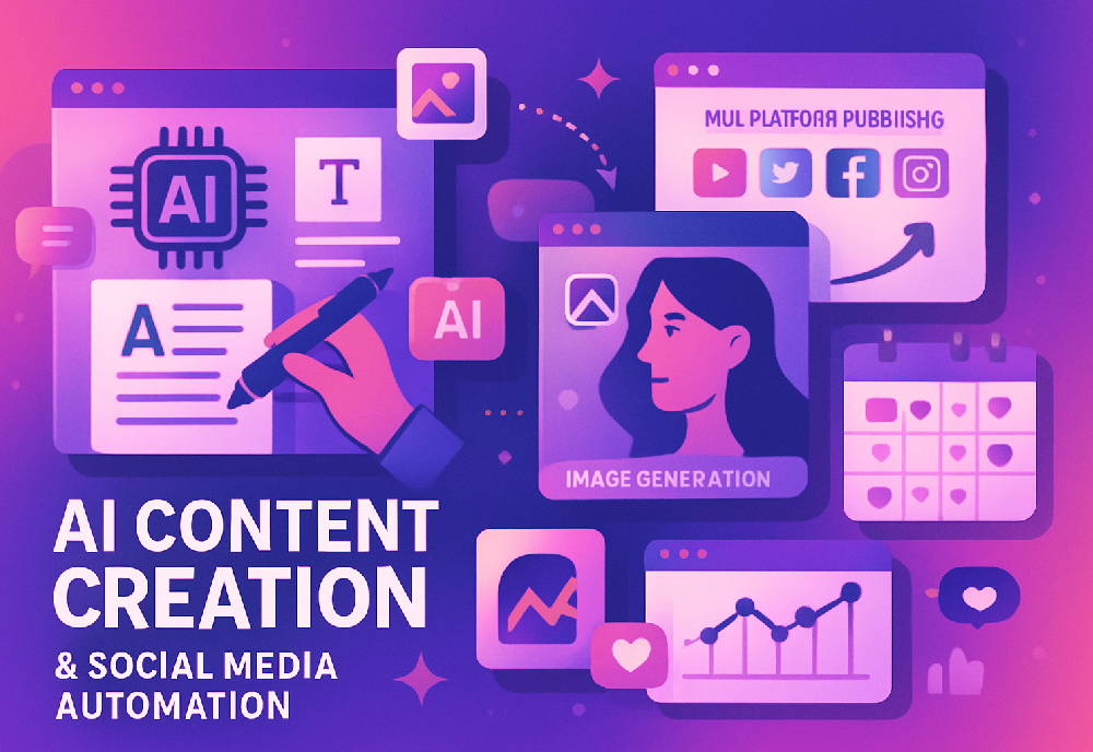 AI Content Creation & Social Media Automation - Fire VPS Blog