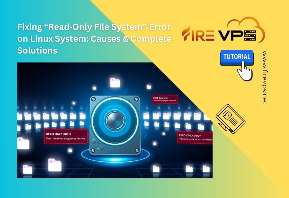 Fixing “Read‑Only File System” Error on Linux System: Causes & Complete Solutions - Fire VPS Blog
